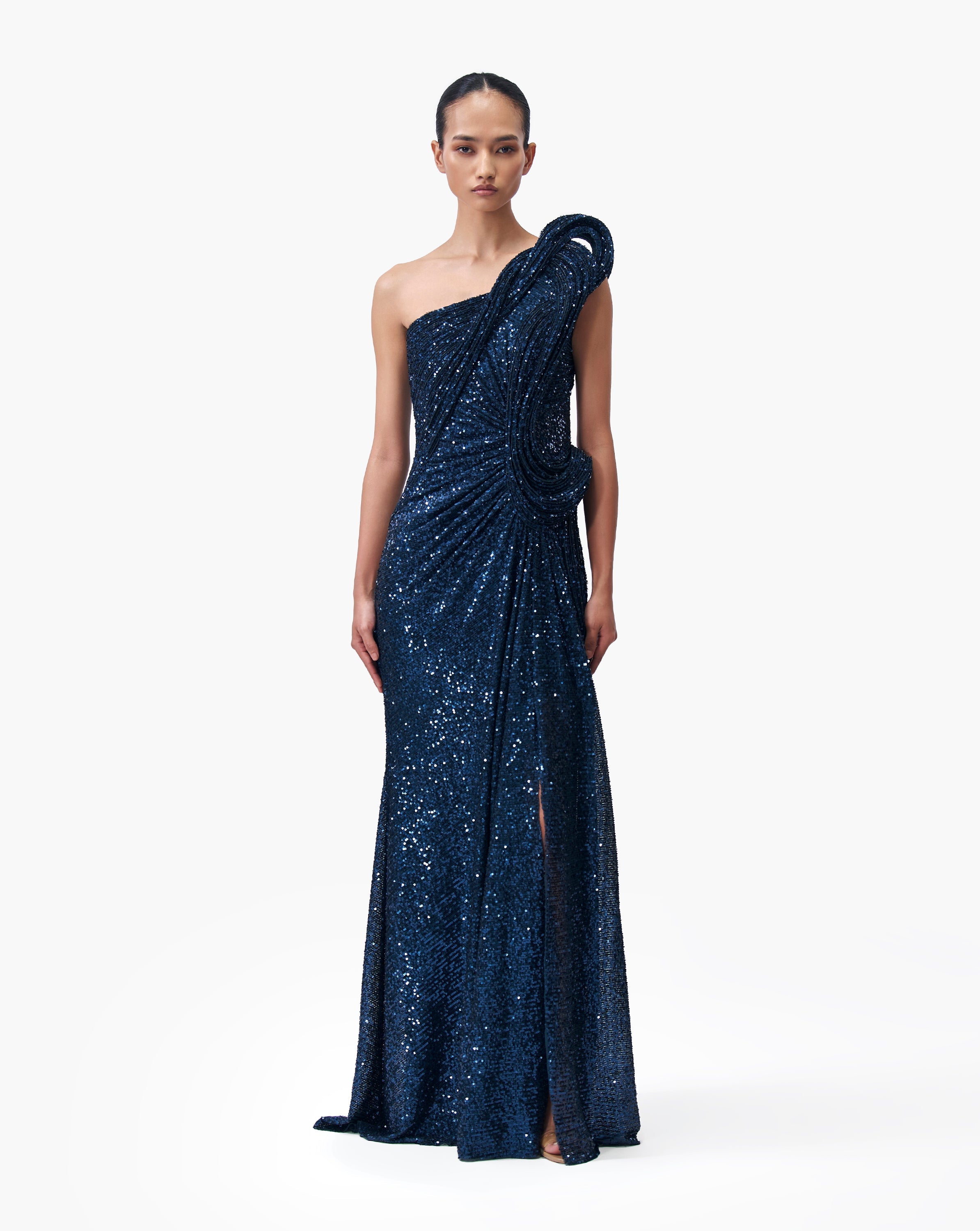 The Glistening Wave Gown – Gaurav Gupta International